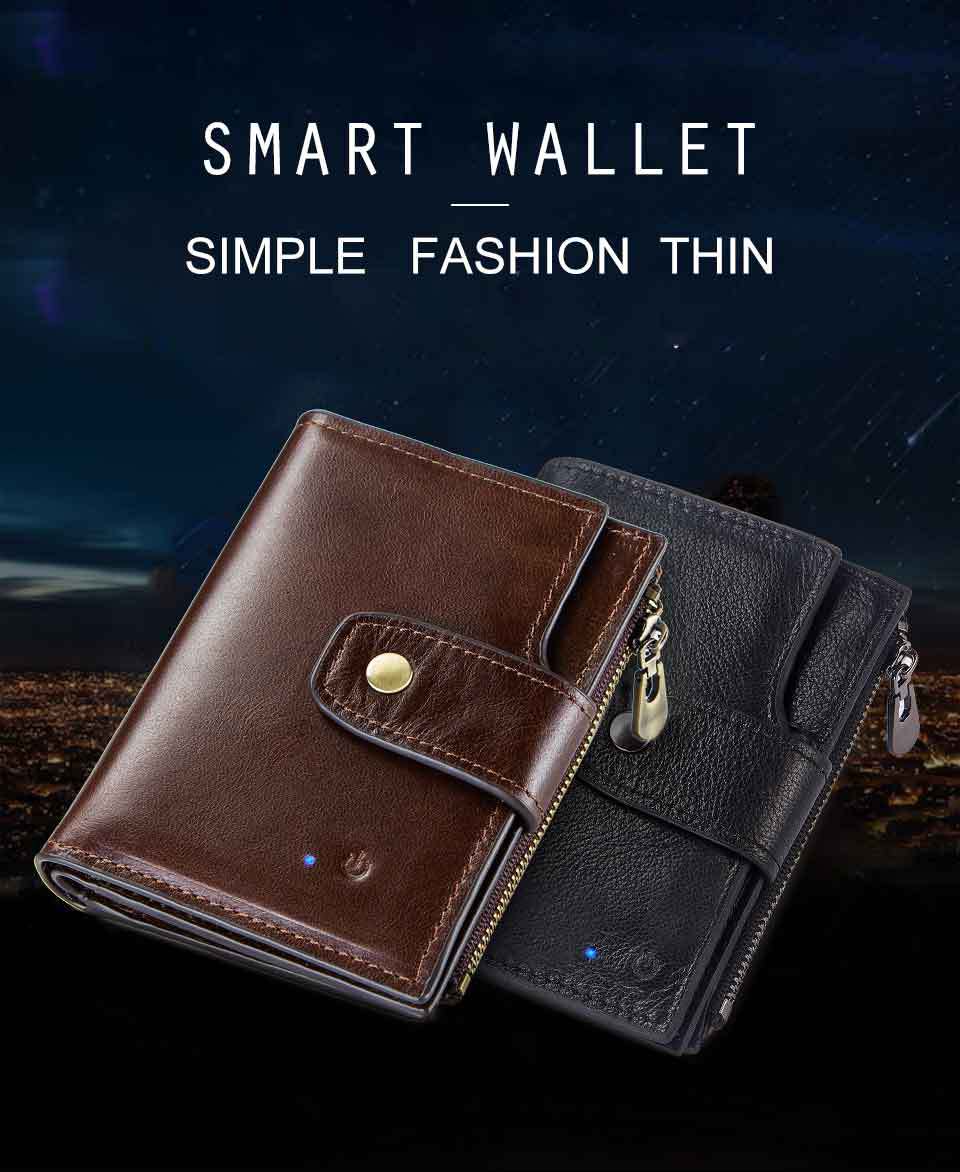 Smart Wallet For Men - Wireless Connection | Kaky.co.uk